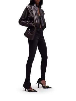 Gucci Bomber Jacket In Soft Nappa