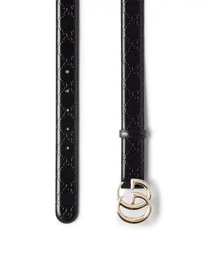 Gucci Gg Marmont Thin Belt