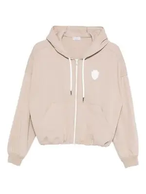 Brunello Cucinelli Cotton Hooded Sweatshirt - Multicolor