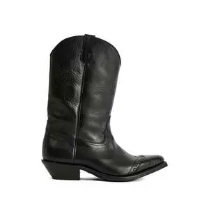 Our Legacy Leather Boots - Black
