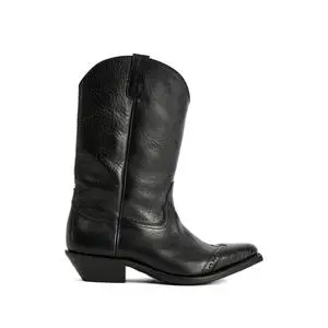 Our Legacy Leather Boots - Black