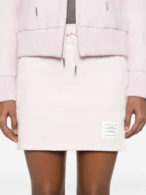 Thom Browne 4bar Cotton Mini Skirt - Multicolor
