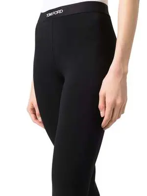 TOM FORD Cropped Leggings With Logo