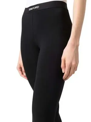 TOM FORD Cropped Leggings - Black