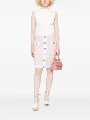 Balmain Tweed Skirt