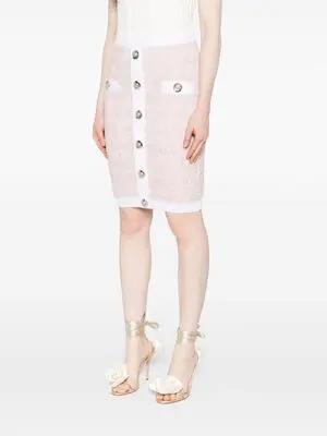 Balmain Tweed Skirt