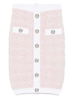 Balmain Tweed Skirt - Multicolor