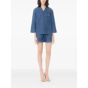 Valentino Garavani Shorts Mini Shorts - Blue