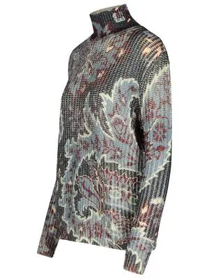 Etro Wool Turtleneck Sweater