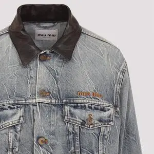 Miu Miu Denim Jacket - Blue