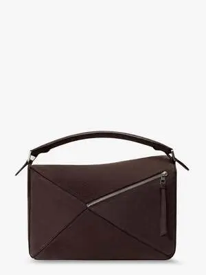 Loewe Puzzle Large Nubuck Bag - Multicolor