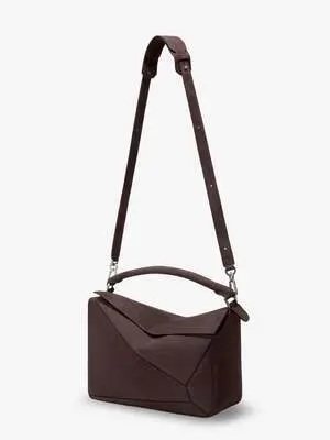 Loewe Puzzle Large Nubuck Bag - Multicolor