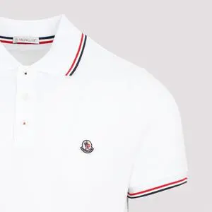 Moncler Ss Polo T-shirt - White