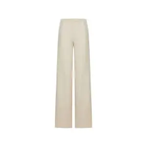 Max Mara Neutrals Trousers Palazzo Pants - Cream