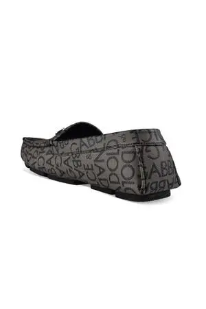 Dolce & Gabbana Monogram Canvas Loafers
