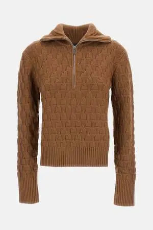 WALES BONNER Quarter Zip Knitwear - Multicolor