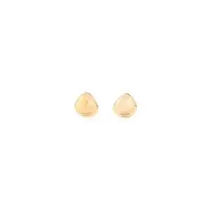 Phoebe Philo Pebble Studded Earrings - Silver