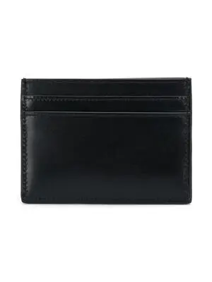 Saint Laurent Smooth Leather Cassandre Card Holder