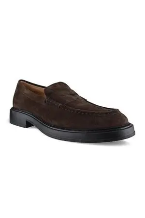 TOD'S Suede Loafers - Brown