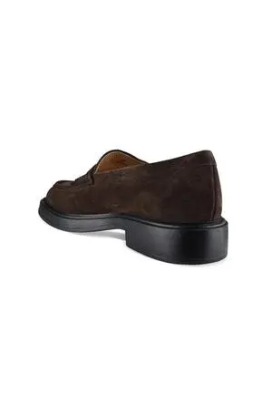 TOD'S Suede Loafers - Brown