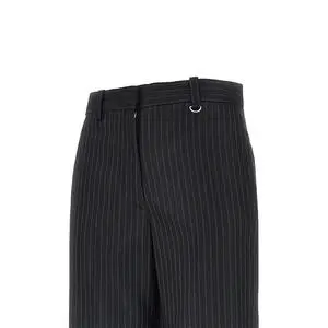 Isabel Marant Étoile Pinstriped Wool-blend Trousers
