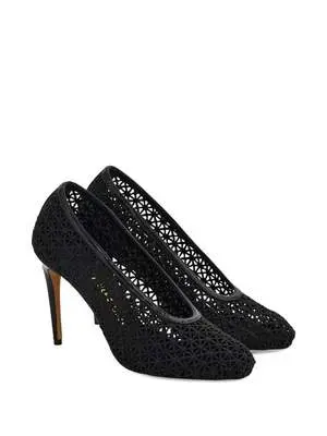 FERRAGAMO Macramé Pumps - Multicolor