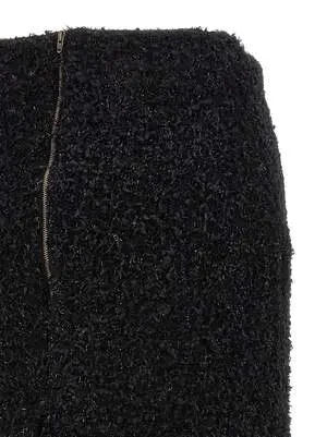 Balenciaga Tweed Midi Skirt