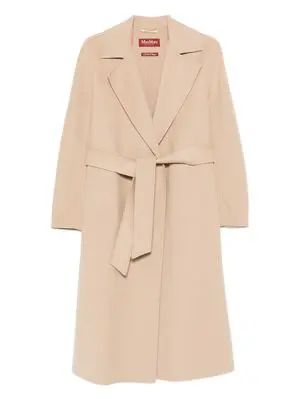 Max Mara Wool Long Coat - Multicolor