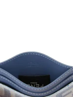 Fendi Baguette' Card Holder - Blue