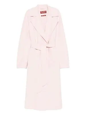 Max Mara Wool Long Coat - Multicolor