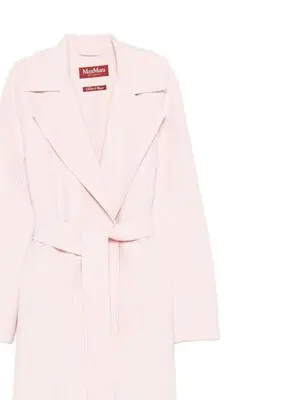 Max Mara Wool Long Coat - Multicolor