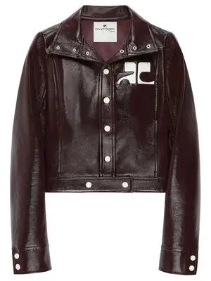 COURREGES Re-edition Vinyl Jacket - Red