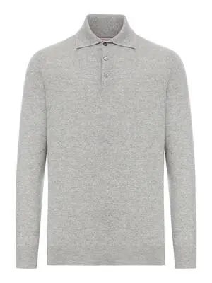 BRUNELLO CUCINELLI BRUNELLO CUCINELLI Cashmere Polo Sweater
