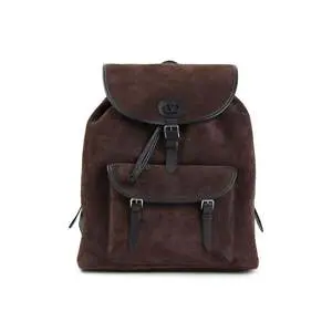 Valentino Garavani Suede Backpack - Brown