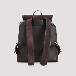 Valentino Garavani Suede Backpack - Brown