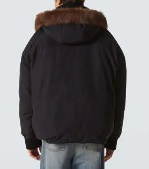 Loewe Shearling-trimmed Jacket