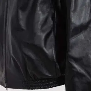 Acne Studios Leather Bomber Jacket