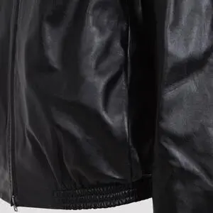 Acne Studios Leather Bomber Jacket