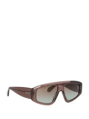 Alaïa Aviator Sunglasses - Brown