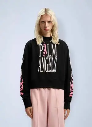 Palm Angels Sweatshirts Hoodies For Women