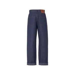 Fendi Denim Straight-leg Jeans