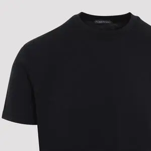 TOM FORD Lyocell T-shirt - Black
