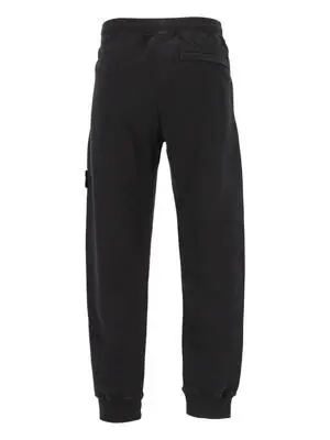 Stone Island Organic Cotton Sweatshirt Joggers - Black