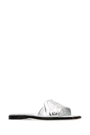 Alexander McQueen Leather Slippers
