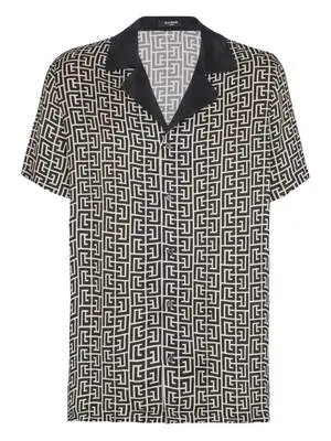 Balmain Pb Monogram Shirt - Multicolor