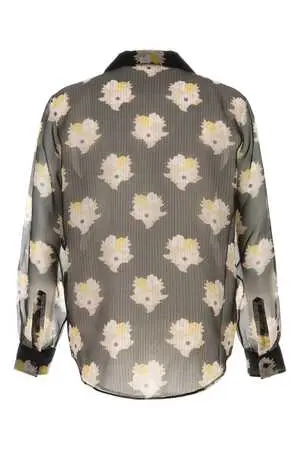 Fendi Printed Organza Shirt