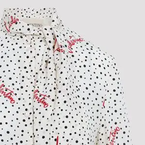 Valentino Garavani Bollicine Crepe Shirt - Multicolor