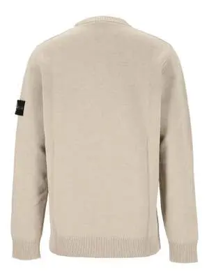Stone Island Lambswool Crew Neck Sweater