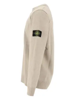 Stone Island Lambswool Crew Neck Sweater