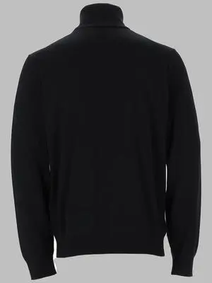 TOM FORD Dolcevita In Pura Lana A Maglia Fine - Black